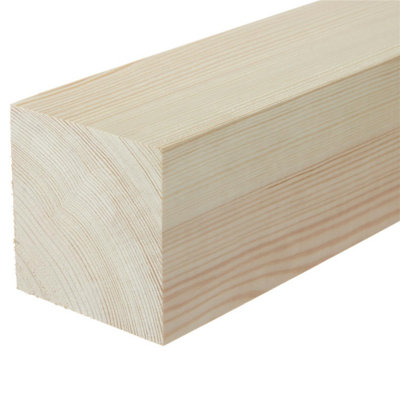 Pack of 15 (Total 15 Unit) Planed Redwood PSE Timber - 100mm (T) x ...