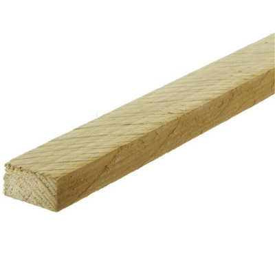 Pack of 15 (Total 15 Unit) Sawn Treated Tile Batten Type A Timber ...