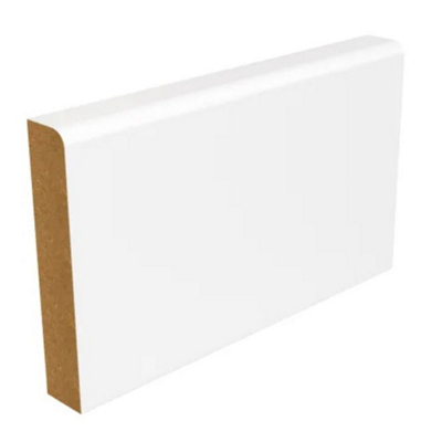 PACK OF 15 (Total 15 Units) - 18mm MDF Pencil Round Architrave 18mm x ...