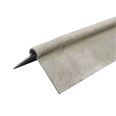 PACK OF 15 (Total 15 Units) - 200mm x 200mm Roll-top Barge Board - Grey ...