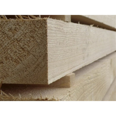 PACK OF 15 (Total 15 Units) - 47mm x 100mm (4" x 2") Sawn Timber ...