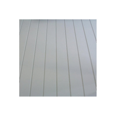 PACK OF 15 (Total 15 Units) - 9mm Thick Primed Long Grooved MDF Panel ...