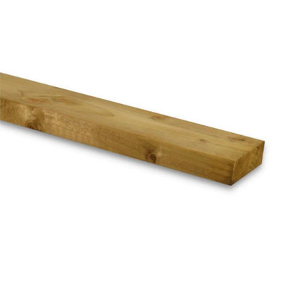 Pack of 15 (Total 15 Units) - Kiln Dried C16 Regularised Decking Timber ...