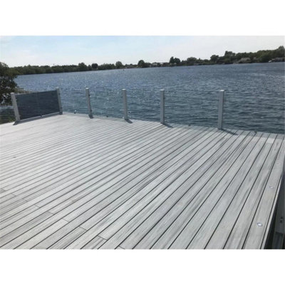 Pack of 15 (Total 15 Units) - Premium Natural Square Edge Composite ...