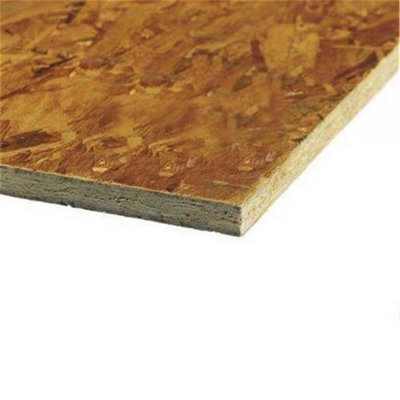 Pack of 15 (Total 15 Units) - Premium OSB 3 Board - 1220mm (W) x 18mm (H) - Length 2440mm