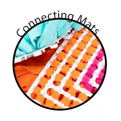 Pack of 2 Connectable Snuffle Mat for Pets Engaging Slow Feeding ...