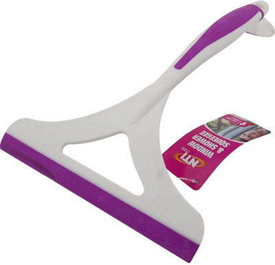 Pack Of 2 Window Shower Squeegee Glass Cleaning Hand Wiper