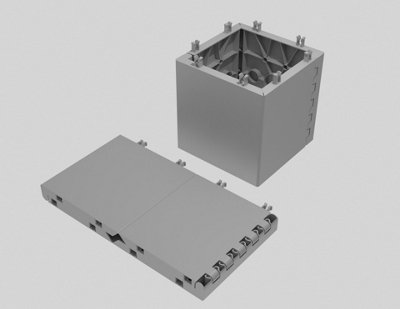 Buy Pack of 20 Half QUICKBLOCK in Grey | DIY at B&Q