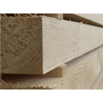 PACK OF 20 (Total 20 Units) - 100mm x 200mm (8" x 4") Sawn Timber ...