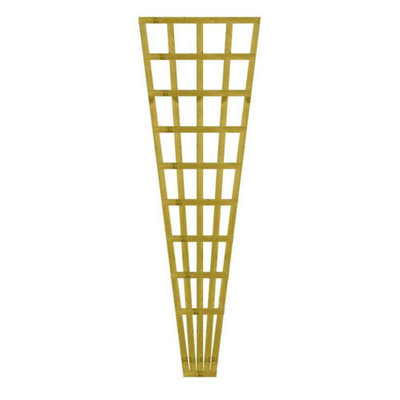 Pack of 20 (Total 20 Units) - VineWeave Fan Trellis - Green - 1830mm (H ...
