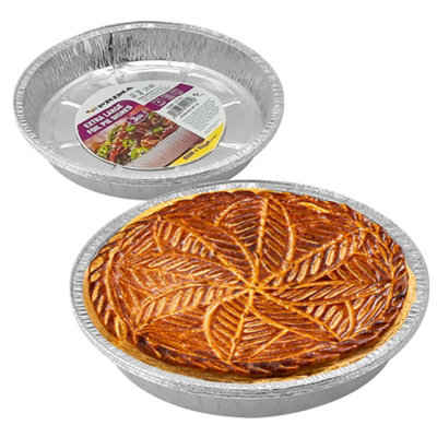 Pack Of 21 Extra Large Foil Pie Dish Aluminium Round Foil Pans ...