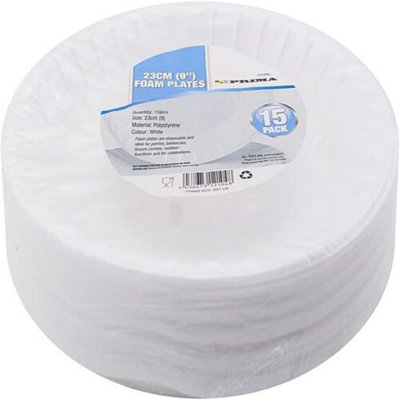 Pack Of 210 Foam Bowls 9" Disposable Party Bbq Wedding Tableware ...