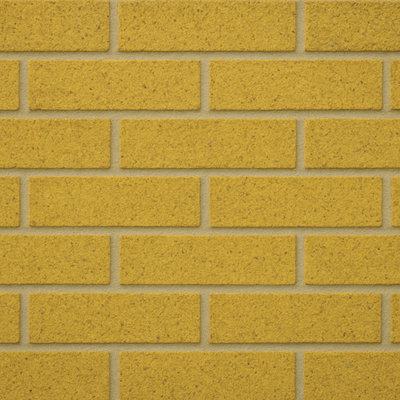 Pack of 250 facing bricks - Kenoteq K Briq Heriot Mustard Light ...