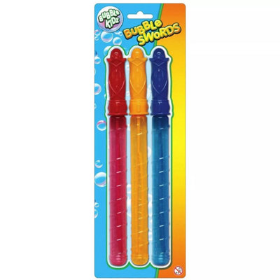Buy Pack Of 3 Bubble Sticks Kids Family Activity Kids Fun Game Toy Xmas ...