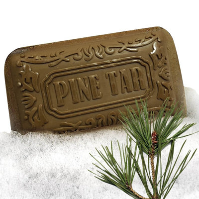 Pack of 3 Pine Tar Soap 100 Percent Natural Soothes Itchy Skin Anti ...