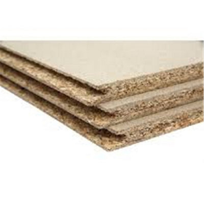 PACK OF 3 (Total 9 Units) - 18mm Chipboard Loft Panels - 18mm x 320mm x ...