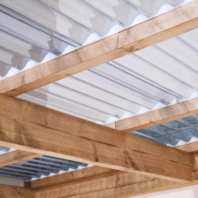 Pack of 4 - Black Iron Profile Eaves Fillers 76/18mm Foam Inserts For ...