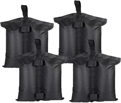 Pack of 4 Gazebo Sand Weights Heavy Duty Double-Stitched Sand Weight ...