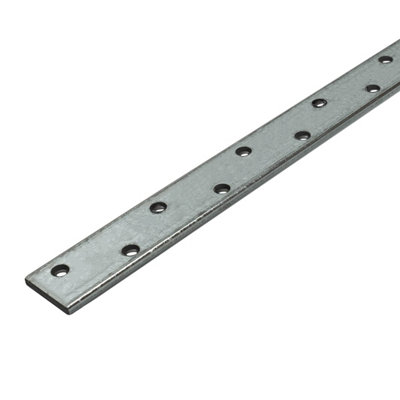 Pack of 4 - Heavy Duty 4mm Thick Galvanised Metal Flat Plate - Jointing ...