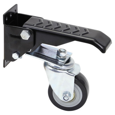 Pack Of 4 Heavy Duty Retractable Caster - Workbench Casters - steady ...