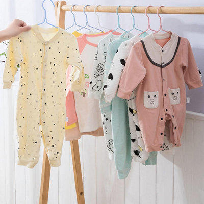 Pack of 40 Bright Mixed Multi-Colour Galvanised Coat Clothes Hangers ...