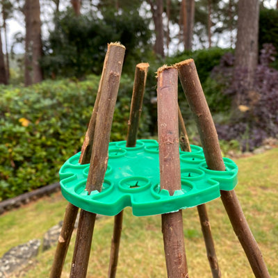 Pack of 40 Willow Pea & Bean Support Sticks (90cm)