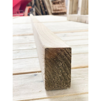 PACK OF 5 - Deluxe 44mm Pressure Treated Timber Tongue Framing - 4m ...
