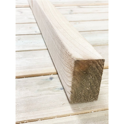 PACK OF 5 - Deluxe 44mm Pressure Treated Timber Tongue Framing - 4m ...