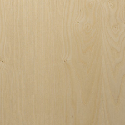 Pack of 5 Medite Ash Veneered MDF Board 600mm x 400mm x 4mm