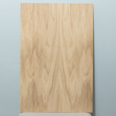 PACK OF 5 MEDITE OAK VENEERED MDF BOARD 600MM X 400MM X 4MM