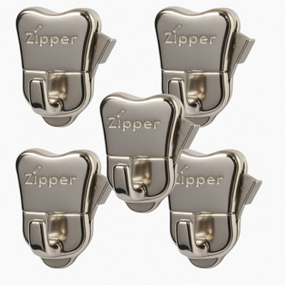 Pack of 5 STAS Zipper Adjustable Picture Hooks for Cobra Rail Systems ...