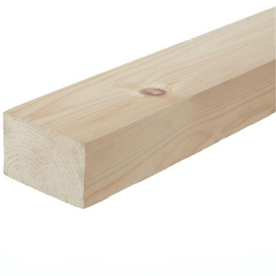 Pack of 5 (Total 5 Unit) Planed Redwood PSE Timber - 50mm (T) x 75mm (W ...