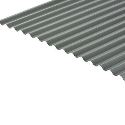 PACK OF 5 (Total 5 Units) - 0.7mm Metal Corrugated Roof Sheet (13/3 ...