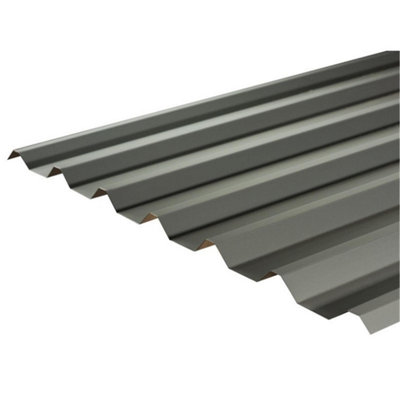 PACK OF 5 (Total 5 Units) - 0.7mm Thick Metal Roof Sheet (34/1000 Box ...