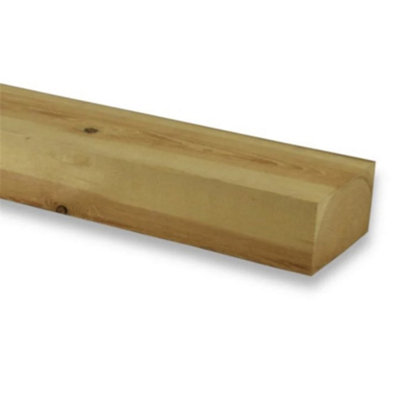 PACK OF 5 (Total 5 Units) - 100mm x 125mm (5" x 4") Sawn Timber ...