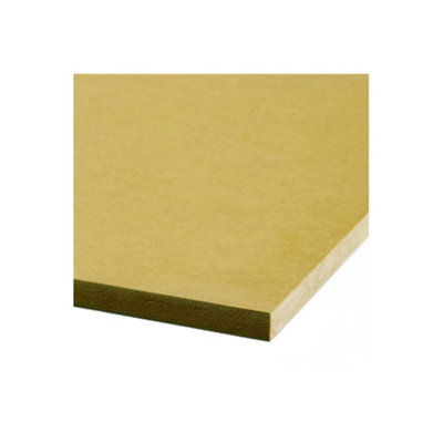 PACK OF 5 (Total 5 Units) - 18mm Thick Trade MDF - 2440mm (W) x 1220mm (L)