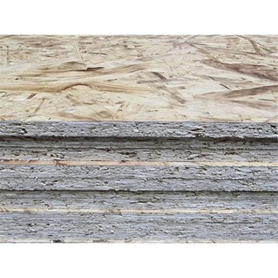 PACK OF 5 (Total 5 Units) - 2440mm x 1220mm x 18mm OSB 3 Sterling Board Sheet