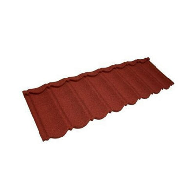 PACK OF 5 (Total 5 Units) - .900mm Thick Traditional Pantile Metal Roof ...