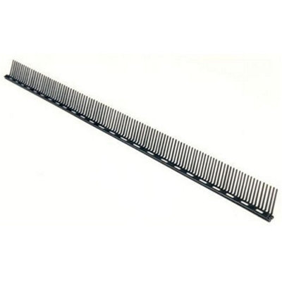 PACK OF 5 (Total 5 Units) - Premium Black Ventilator Strip / Comb - 1010mm
