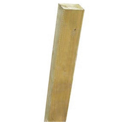 Pack of 5 (Total 5 Units) - Premium Green Treated Timber Post - 150mm ...