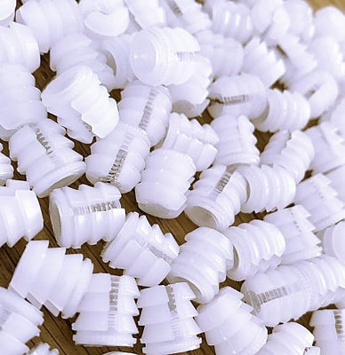 Pack of 50 Plastic Hinge Dowel Inserts 10.6et Hinge Repair Plate, Hinge ...