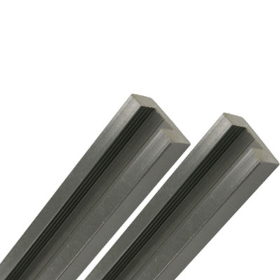 Pack of 6 U Channel Concrete Post Adaptors c/w fixings 1850mm