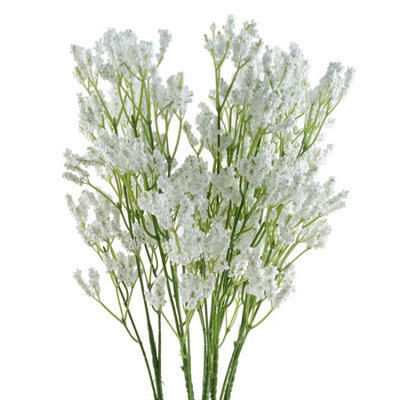Pack of 6 x 65cm Artificial Gypsophilia Spray | DIY at B&Q