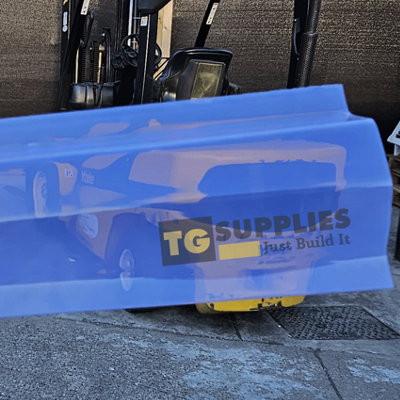 Pack of 8 - High Impact Sunruf Translucent PVC Corrugated Greca Box ...