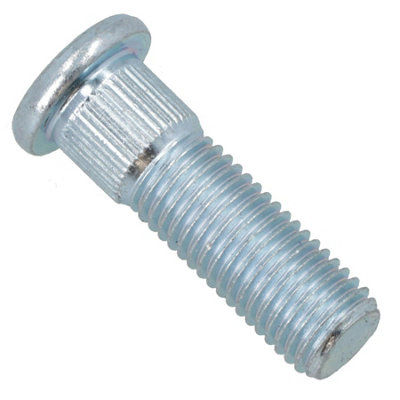 Pack of 8 M12 x 1.5 Wheel Studs For 100mm PCD 4 Stud Suspension Trailer Hubs