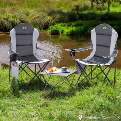 Padded outdoor chairs store