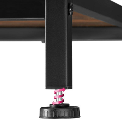 Padded Storage Chest Calico 81.5 x 41.5 x 50.5 cm - Industrial wood ...