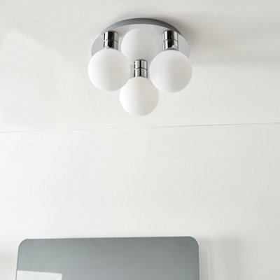 Pagazzi Tago 3 Light Semi Flush Ceiling Light