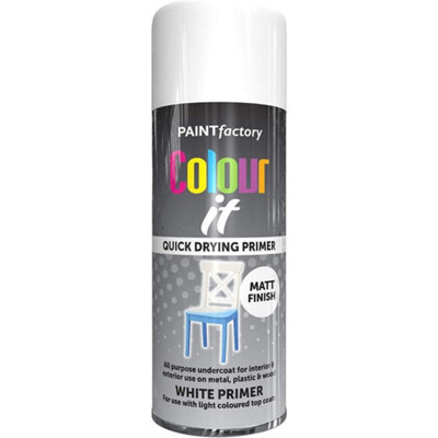 Buy Paint Factory All Purpose White Undercoat 400ML 1734PR at B&Q