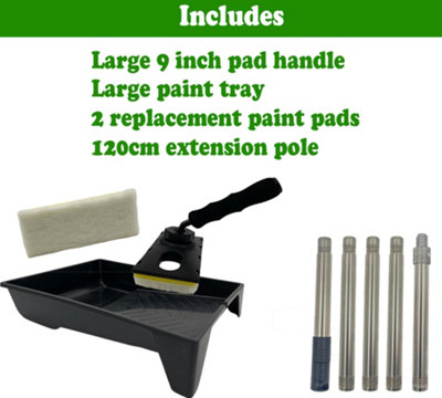 B and q paint pad store